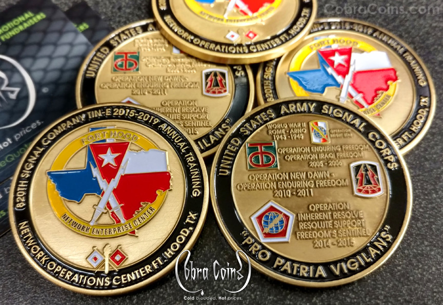 Stunning Custom Coins – See Our Gallery – Cobra Coins